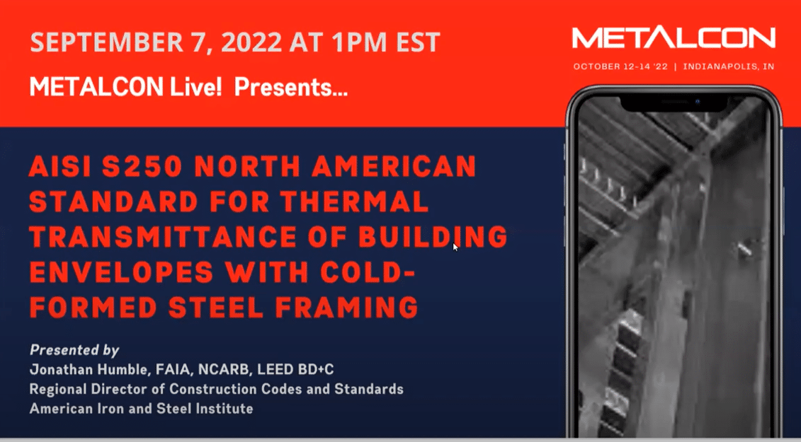 AISI S250 North American Standard for Thermal Transmittance of Building ...