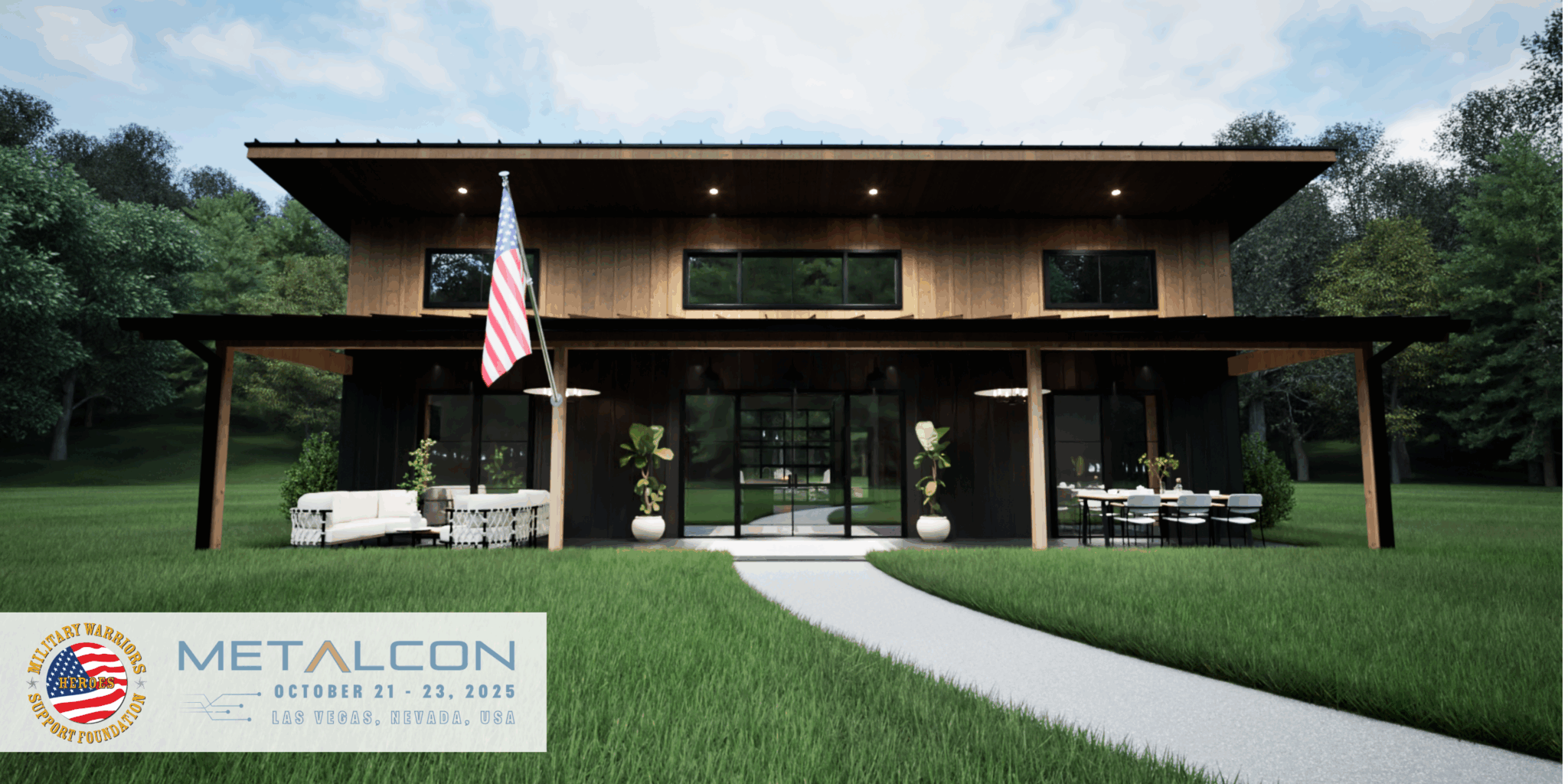 METALCON Launches Veteran Retreat Project with Steel Frame Build ...